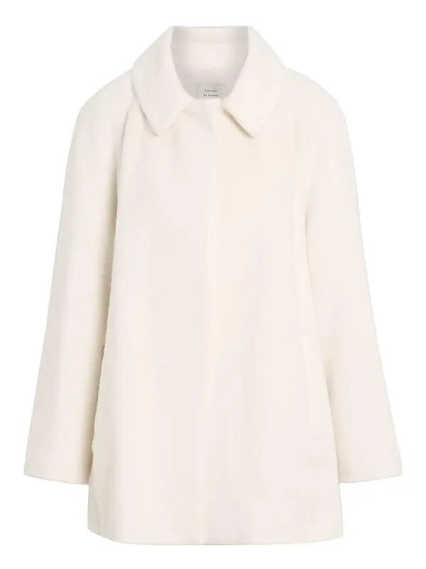 Loulou De Saison Jakob Alpaca And Wool-blend Jacket - Ivory