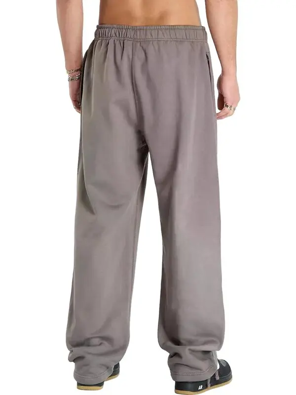Nike Swoosh-embroidered Track Pants - Brown