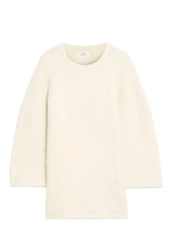 Loulou De Saison Mae Alpaca-blend Sweater - Ivory