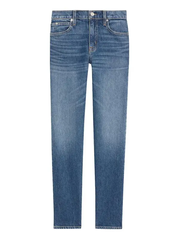 SLVRLAKE Virginia High-rise Slim-leg Jeans - Mid Denim