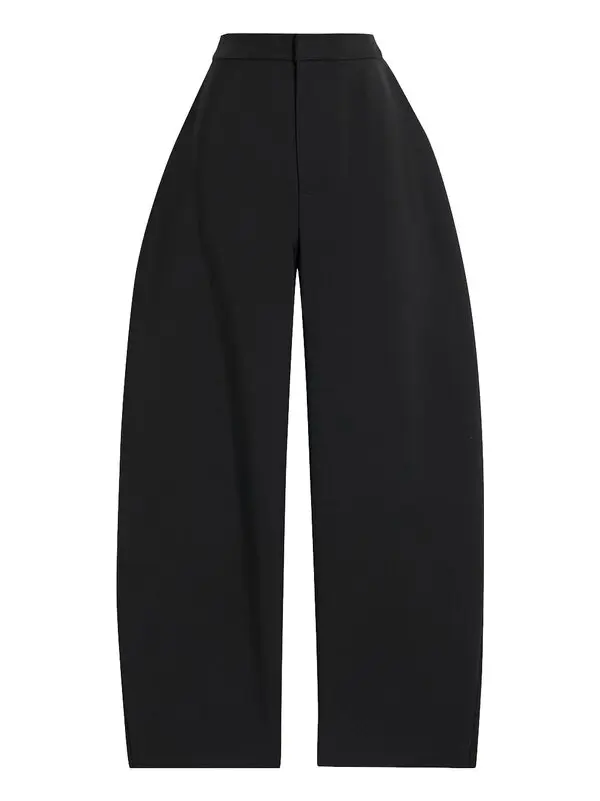 RÓHE Crepe Wide-leg Pants - Black