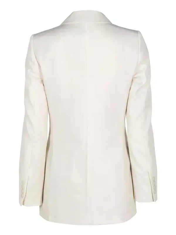 NILI LOTAN Weston Double-breasted Blazer - Neutrals