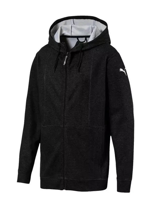 PUMA Zip-up Hoodie - Black