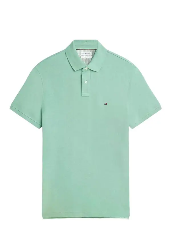 Tommy Hilfiger Logo-embroidered Polo Shirt - Green