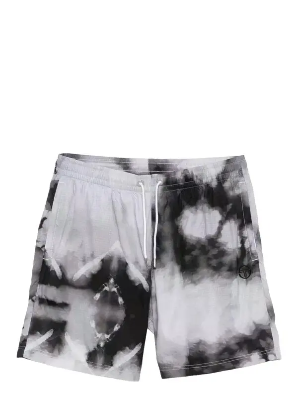 SERGIO TACCHINI Sansevero Tie-dye Shorts - Grey