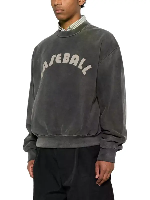 Fear Of God Logo-print Cotton Sweater - Black
