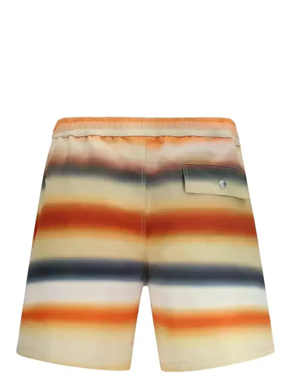 Loewe Striped Swim Shorts - Orange