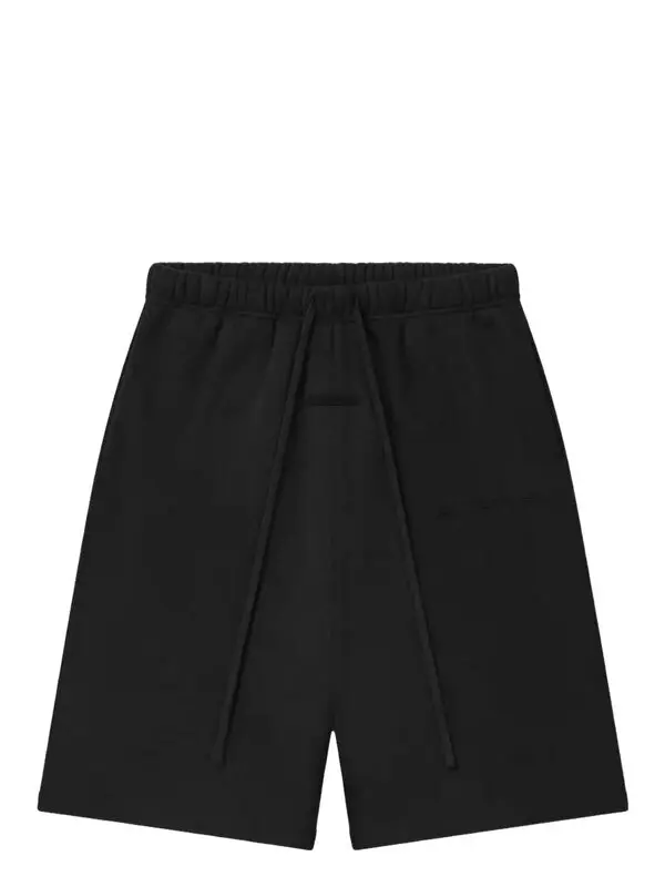 Fear Of God Active Trace Logo-print Drawstring Shorts - Black