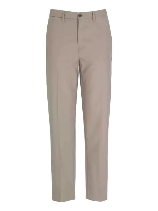 BRIGLIA 1949 Cropped Trousers - Neutrals