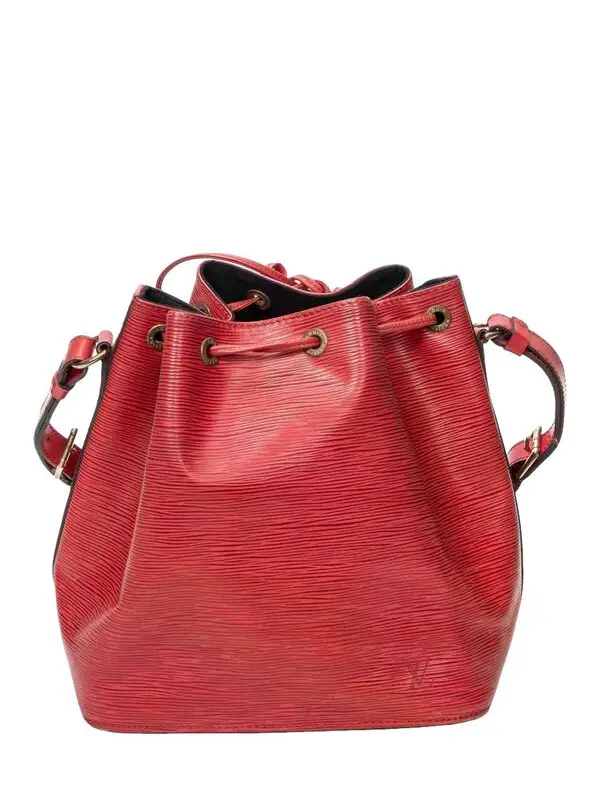 LOUIS VUITTON Noé Pm Bucket Bag - Red