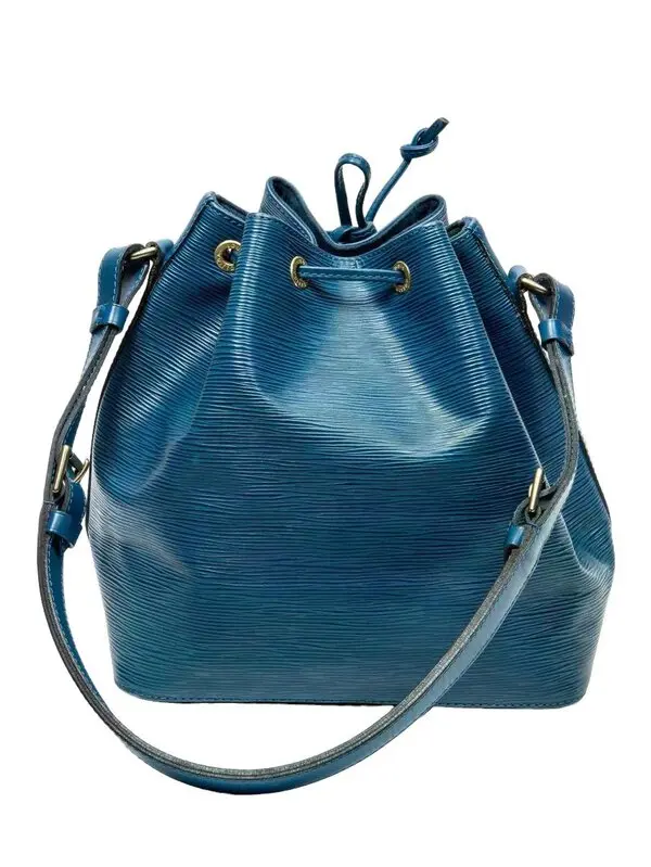 LOUIS VUITTON Epi Leather Noe Pm Bucket Bag - Blue