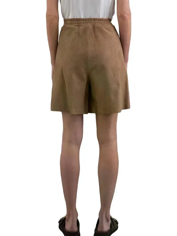 MOORER Kalya-urp Shorts - Brown