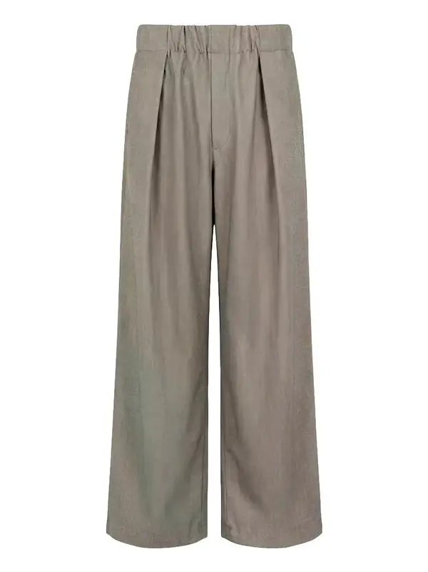 SOCIETE ANONYME Gatsby Pleated Trousers - Brown