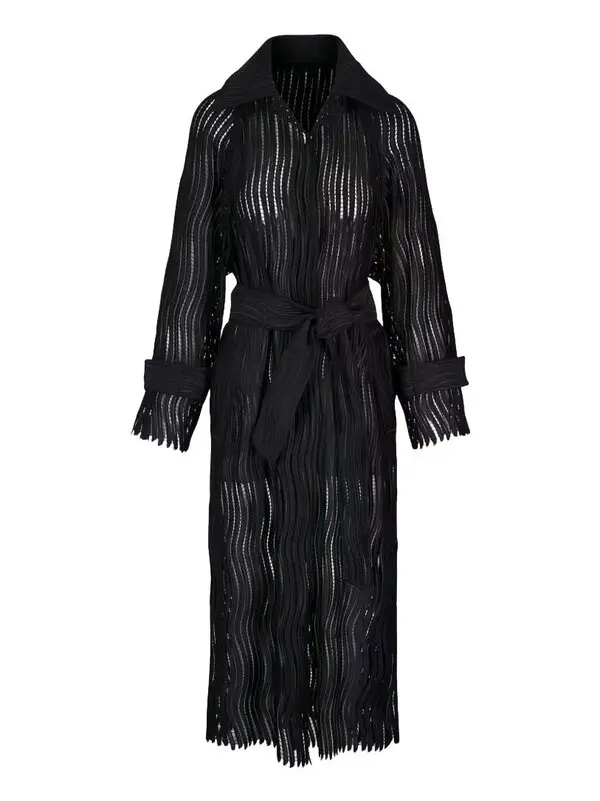 Akris Estelle Coat - Black