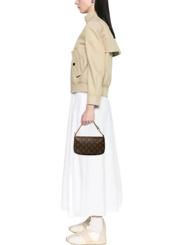 LOUIS VUITTON Monogram Pochette Accessoires Shoulder Bag - Brown