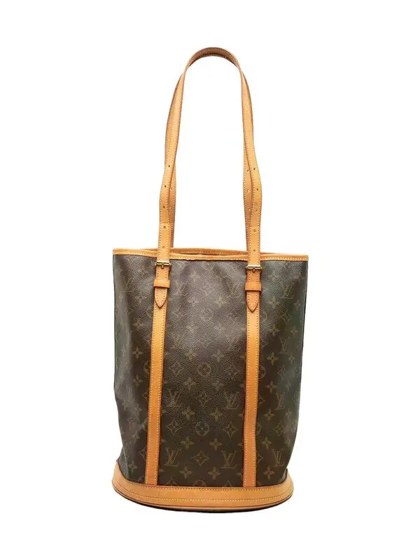 LOUIS VUITTON Monogram Gm Bucket Bag - Brown