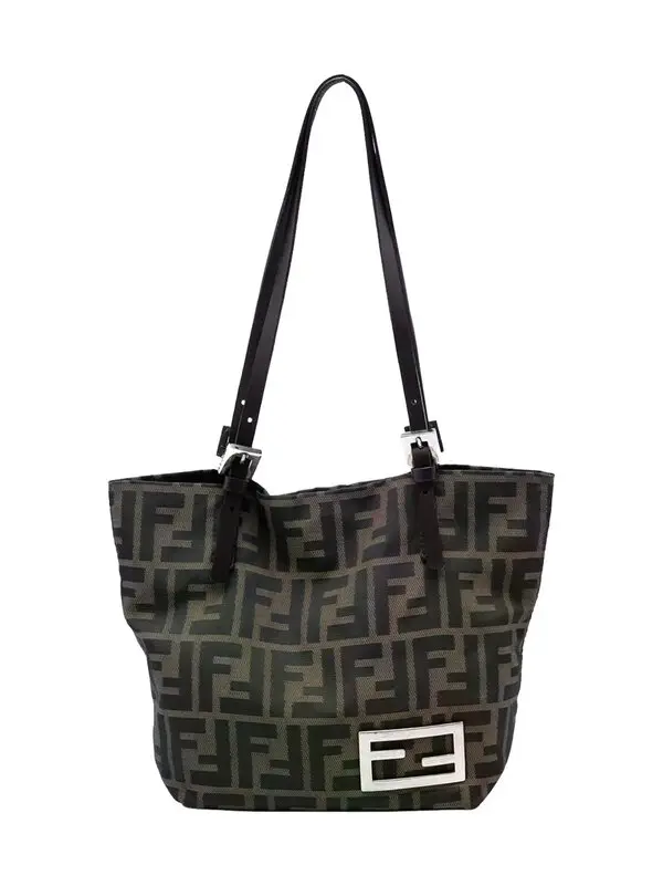 Fendi Zucca Canvas Mini Tote Bag - Brown