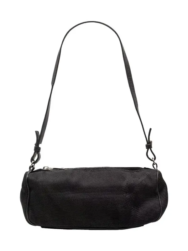 Saint Laurent Nylon Logo Shoulder Bag - Black