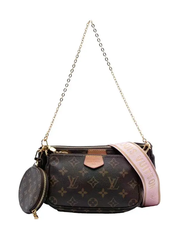 LOUIS VUITTON 2020 Monogram Multi Pochette Accessoires Satchel - Brown