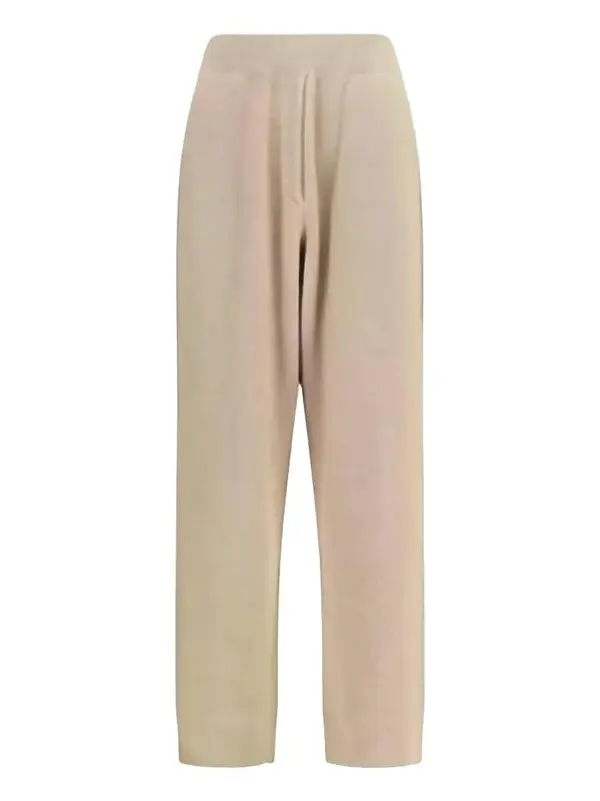Brunello Cucinelli Ribbed-knit Cashmere Trousers - Neutrals