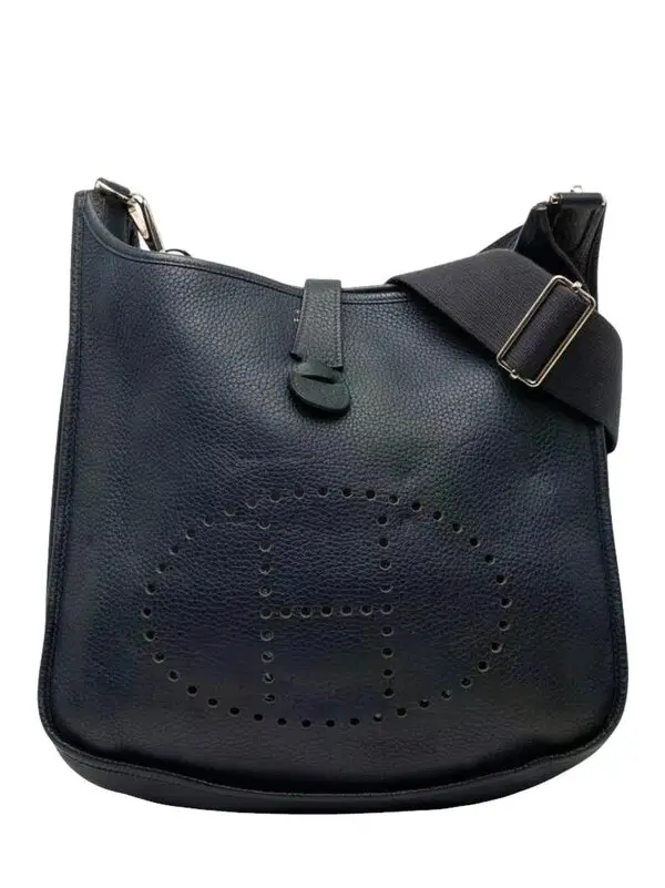 Hermès 2013 Clemence Evelyne Iii 29 Bag - Blue