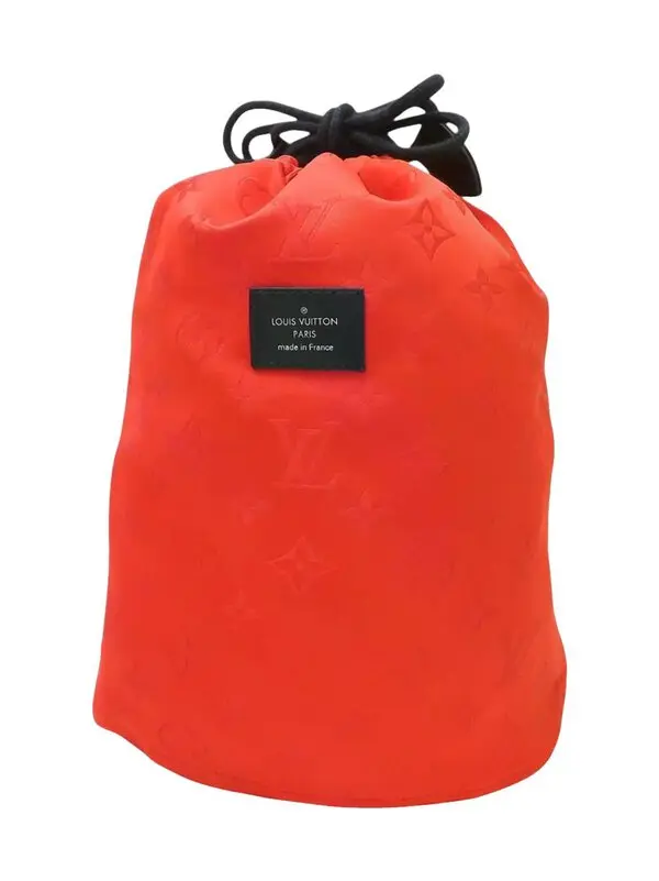 LOUIS VUITTON Monogram Lace Pm Bucket Bag - Black