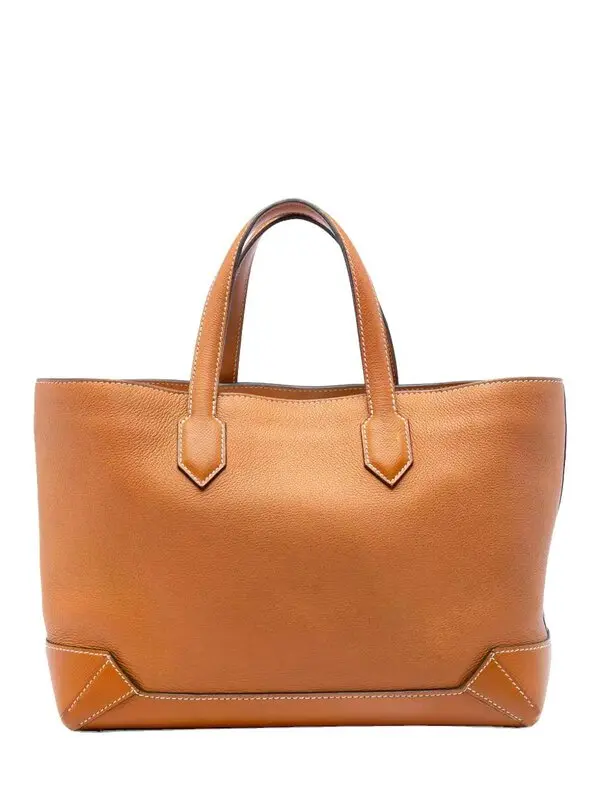 Hermès 2017 Maxibox Cabas 30 Tote Bag - Brown