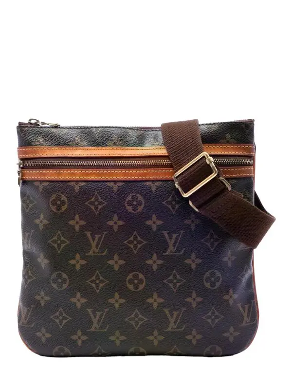 LOUIS VUITTON Monogram Bosphore Pochette - Brown