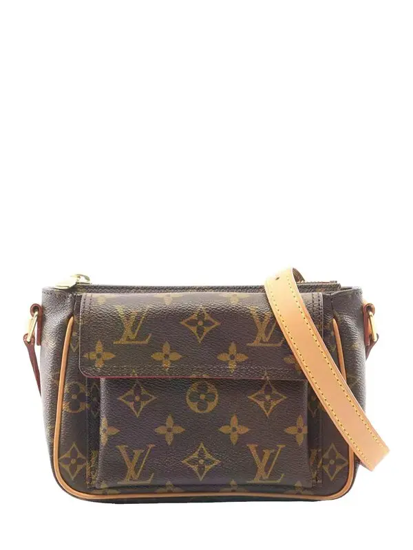 LOUIS VUITTON 2004 Monogram Viva Cite Pm Bag - Brown