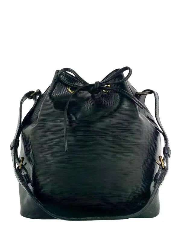 LOUIS VUITTON Epi Petit Noe Bucket Bag - Black