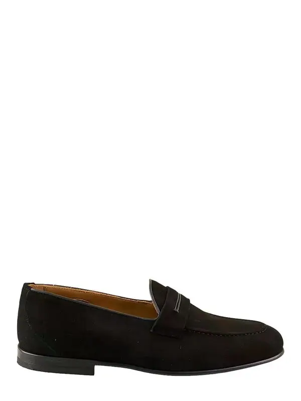 STURLINI FIRENZE Penny Slot Loafers - Black