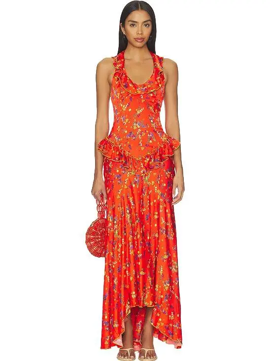 SIEDRES Calina Dress - Red