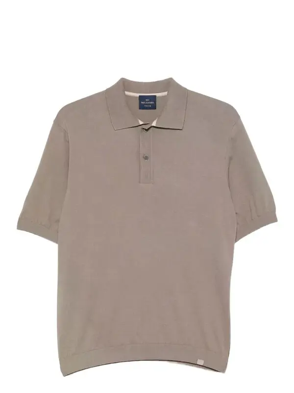 Paul & Shark Logo-patch Polo Shirt - Neutrals
