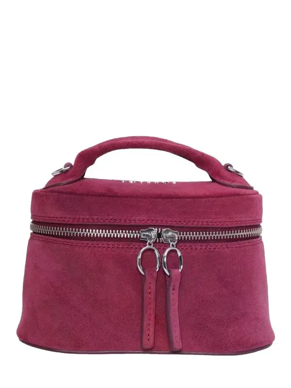Orciani Mini Joy Suede Tote Bag - Red