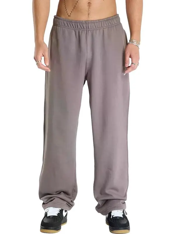 Nike Swoosh-embroidered Track Pants - Brown