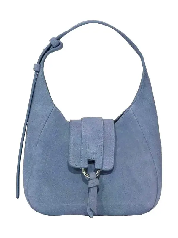 Hogan Mini Suede Tote Bag - Blue
