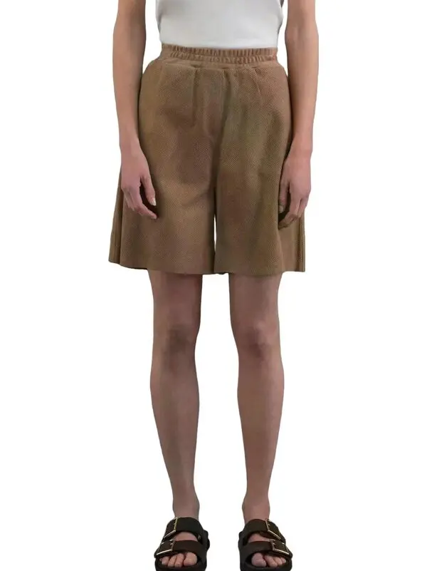 MOORER Urp Shorts - Brown