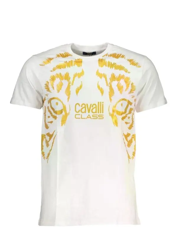 Roberto Cavalli Logo-print T-shirt - White