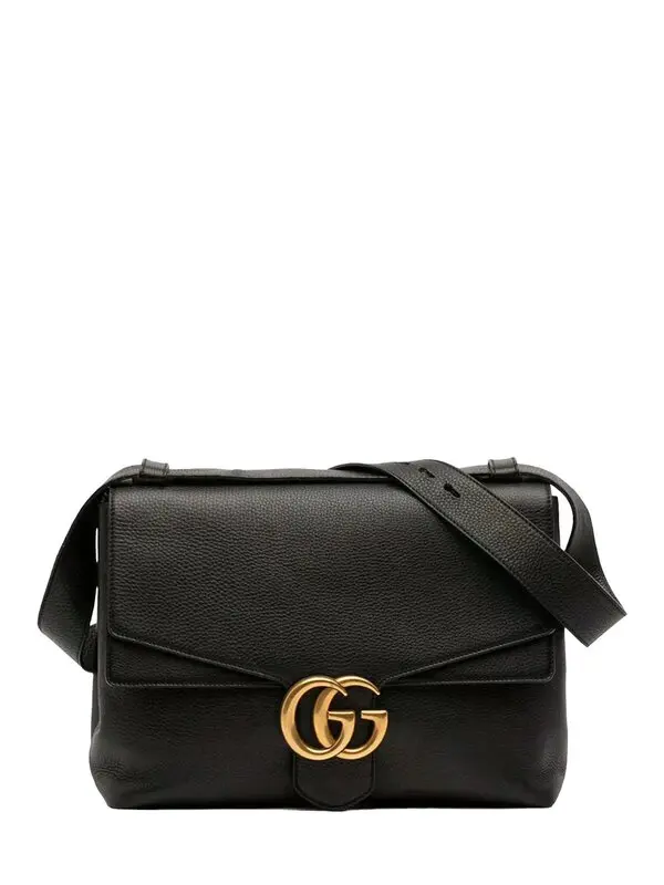 Gucci Gg Marmont Shoulder Bag - Black