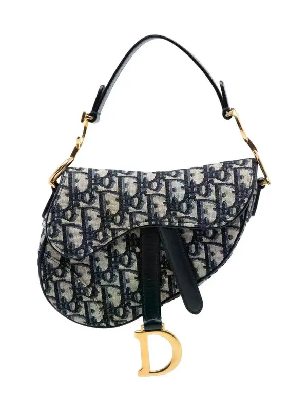 Dior Mini Saddle Bag - Blue