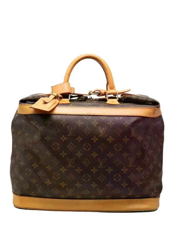 LOUIS VUITTON Monogram Cruiser 40 Travel Bag - Brown