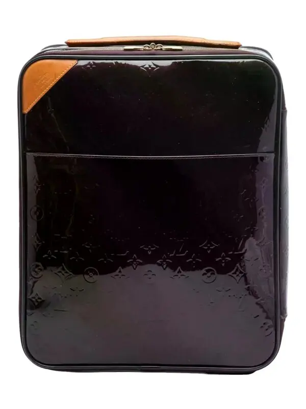 LOUIS VUITTON Monogram Vernis Pegase 45 Travel Bag - Purple