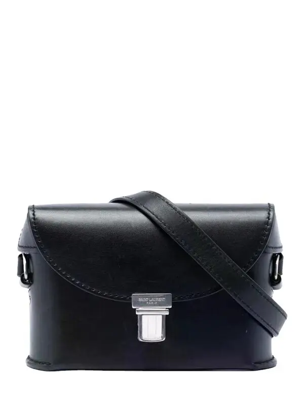 Saint Laurent Tuc Box Crossbody Bag - Black
