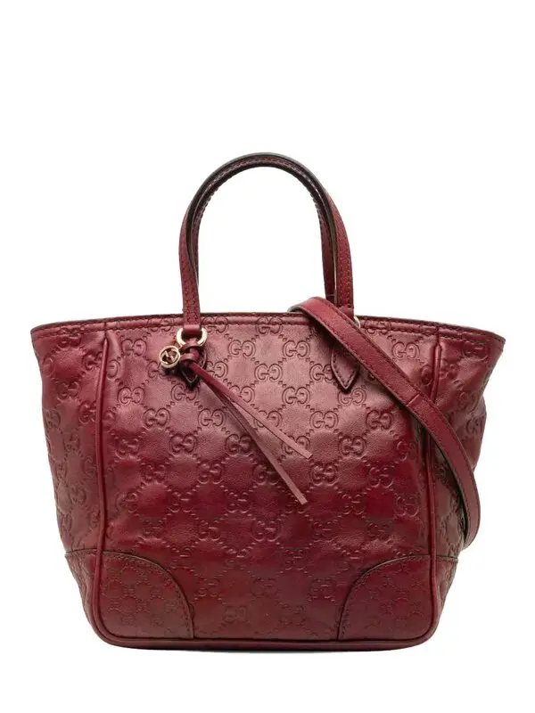 Gucci Small Bree Satchel - Red