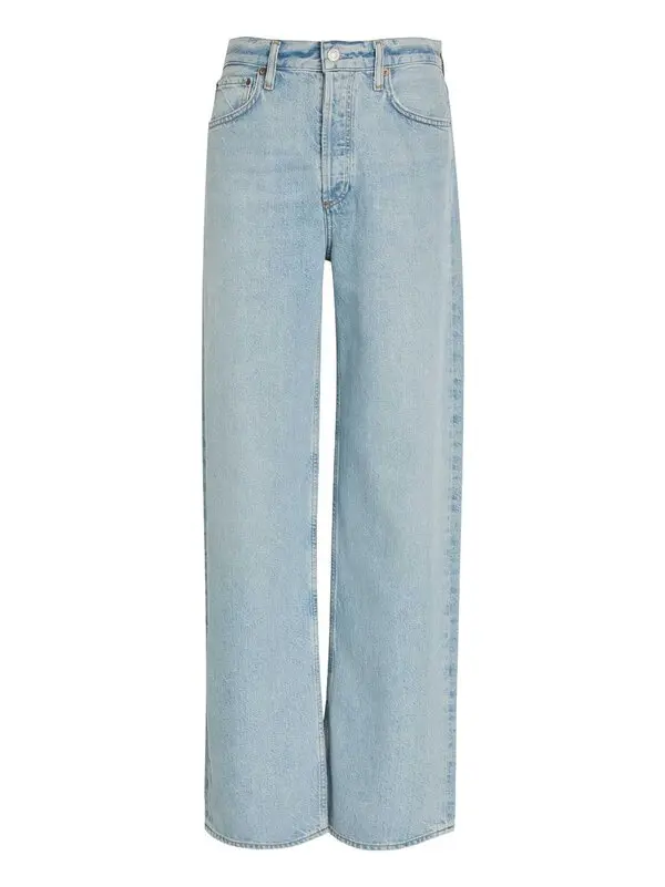 AGOLDE Ren Wide-leg Jeans - Light Blue
