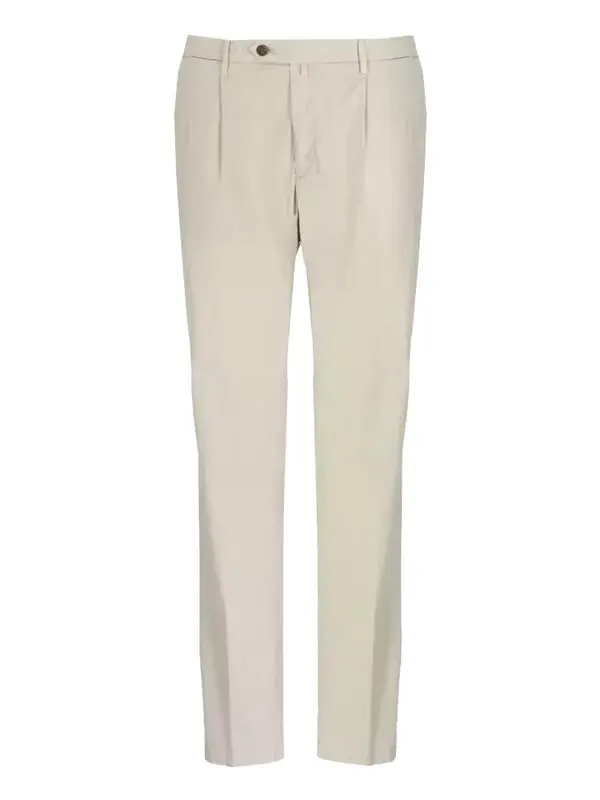 BRIGLIA 1949 Pleated Detail Trousers - Neutrals