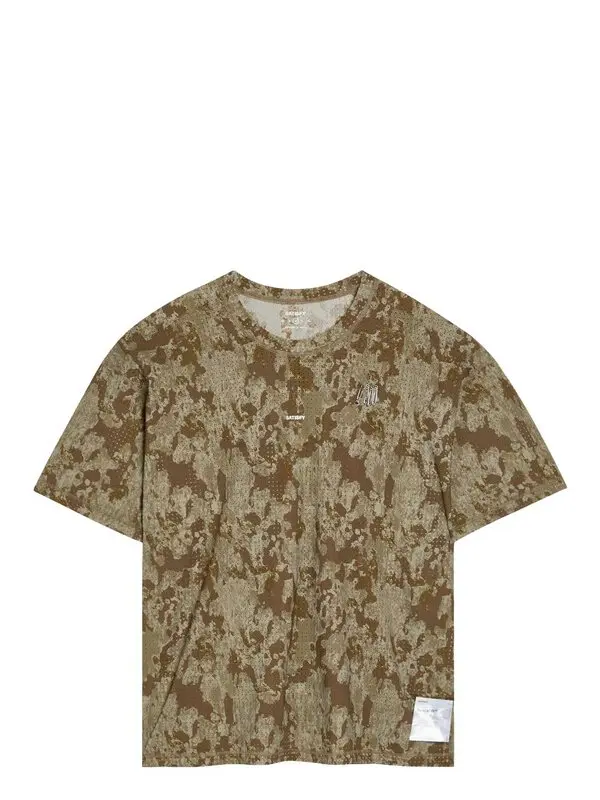 Satisfy Space-o Camouflage Stretch-jersey T-shirt - Multicoloured 1