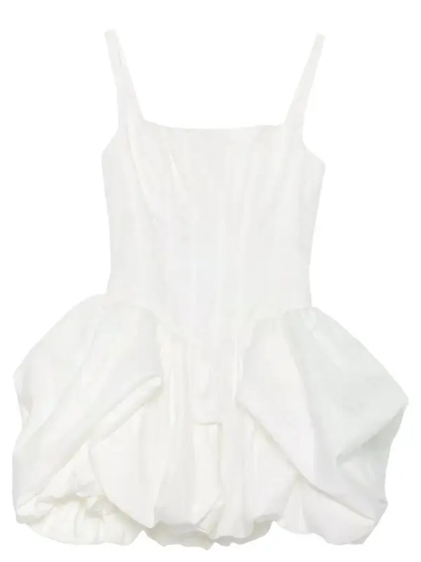 Aje Alani Puff-skirt Dress - Neutrals