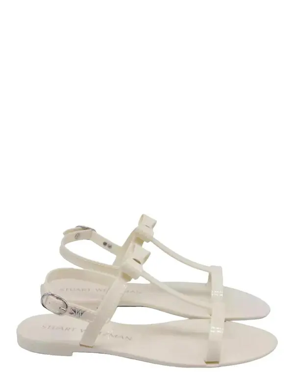 STUART WEITZMAN Mellie Bow Sandals - Neutrals