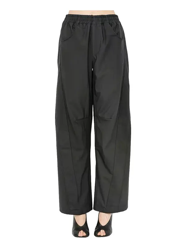 Andrea Ya'aqov High-cuff Trousers - Black